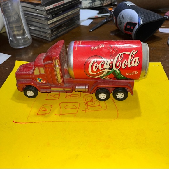 Coca Cola | Toys | Toy Coca Cola Tanker Truck Toy With Coke Can Tanker ...